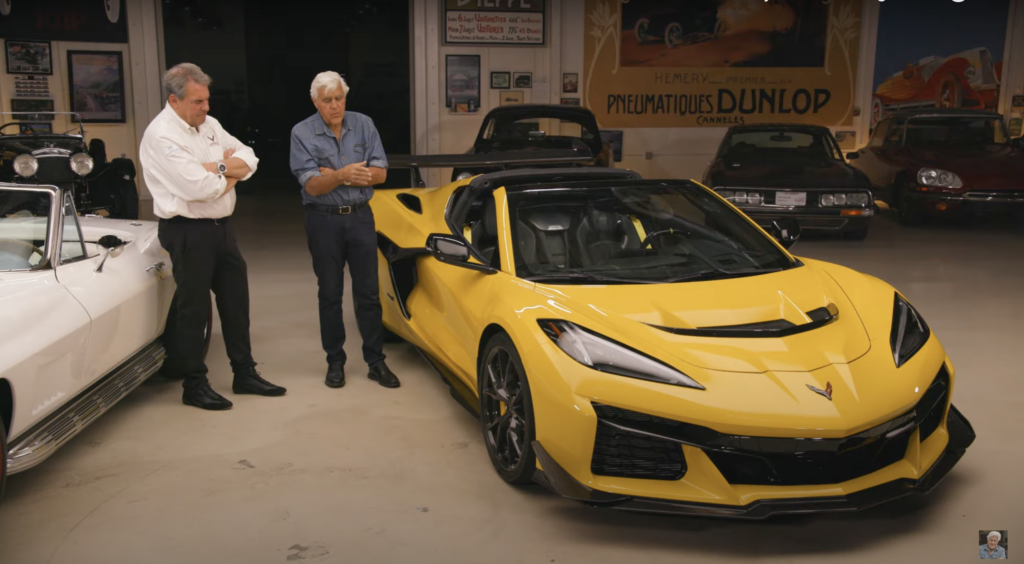 Jay Leno Gets the Scoop on the Corvette ZR1 From Mark Reuss - Hagerty Media