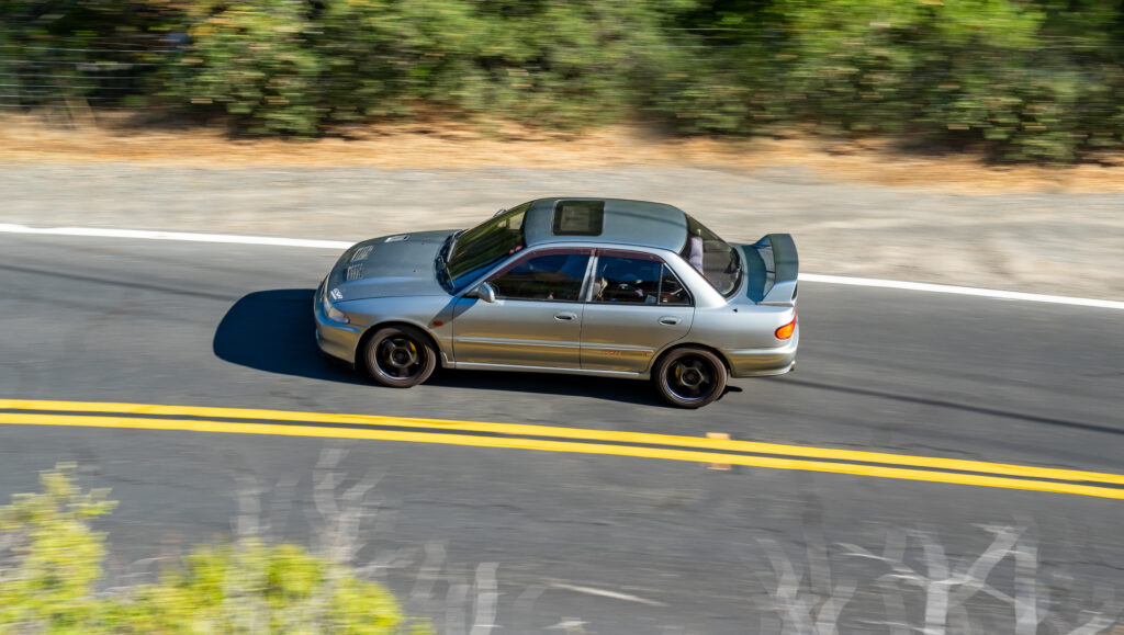 School Pick-up Line or Canyon Road, My Lancer Evo II Does It All ...