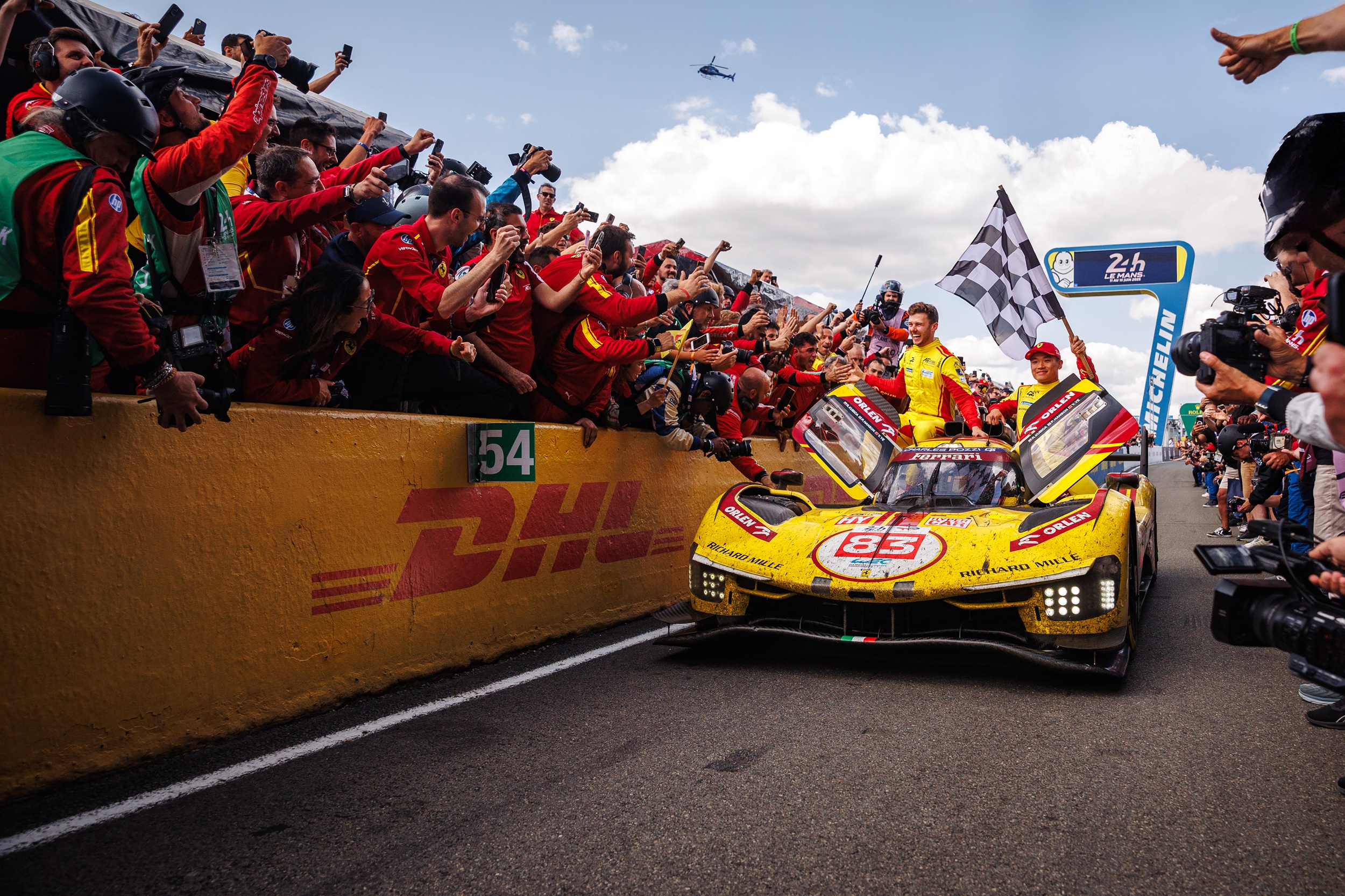 Privateer Ferrari Wins 24 Hours of Le Mans - Hagerty Media