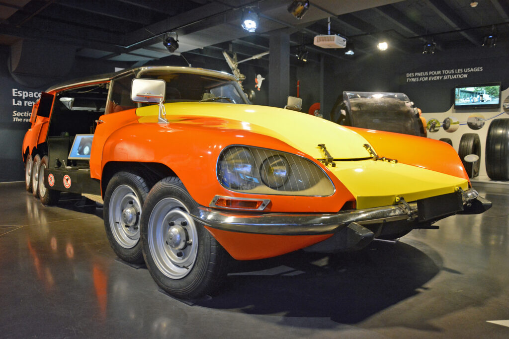 Michelin's PLR Is a One-Off, Citroën-Based Test Mule with Twin V-8s and ...