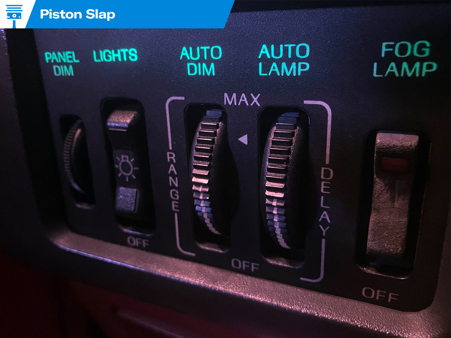 Piston Slap: A Smarter Way to Turn on Headlights? - Hagerty Media