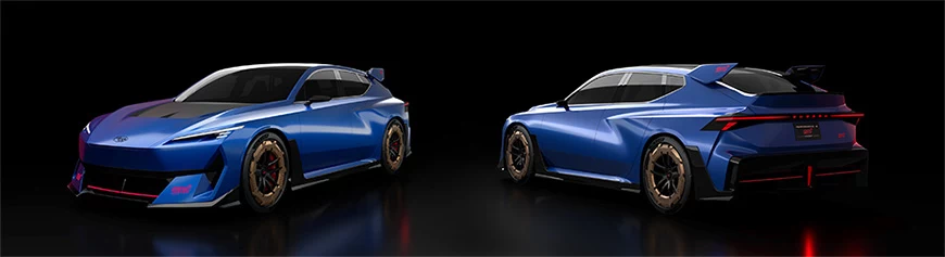 The Subaru Performance-B STI Concept Looks Like a Modern WRX STI Hatch ...