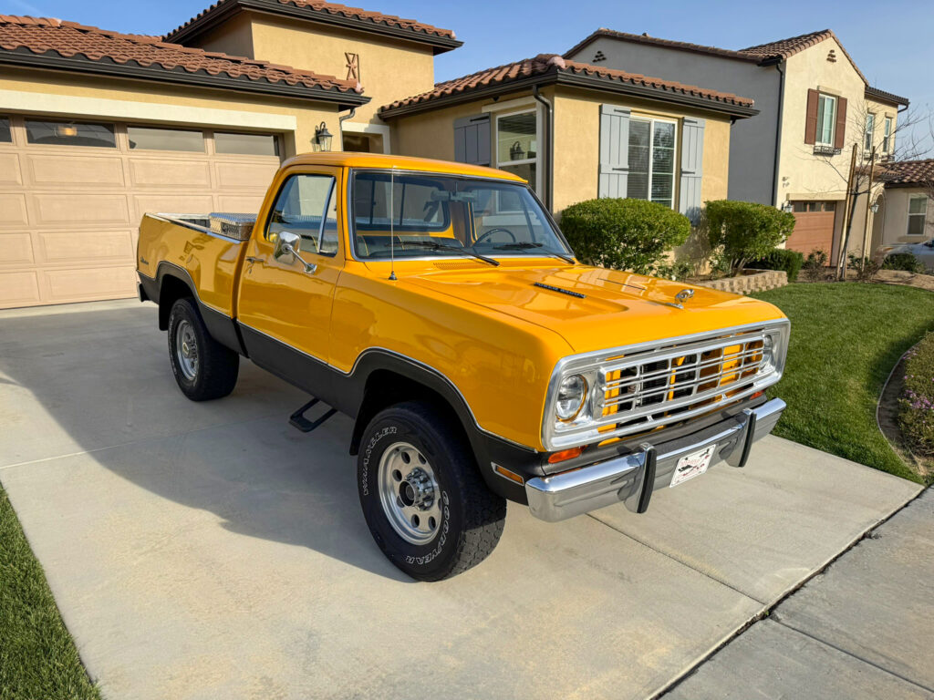 Original Owner: Big-Block ’75 Dodge 4x4 Packs Two Tons of Golden ...